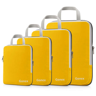 Gonex Compression Packing Cubes | Expandable Packing Organizers 4 Pcs