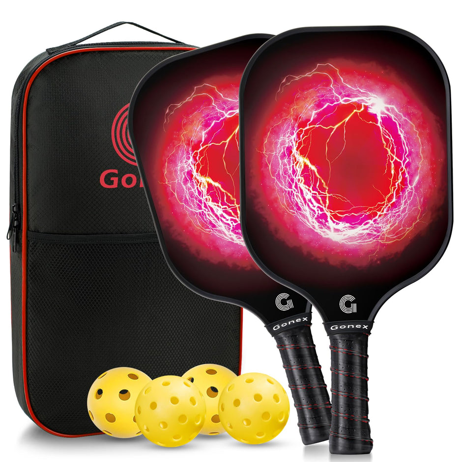 Carbon Fiber Pickleball Paddles Set | Gonex Pickleball Rackets