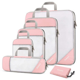 Gonex Compression Packing Cubes | Extensible Storage Mesh Organizers