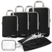 Gonex Compression Packing Cubes with Clear Toiletry Bag