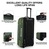 Gonex 33 Inch Rolling Duffle Bags, 100L Wheeled Travel Duffel Bags