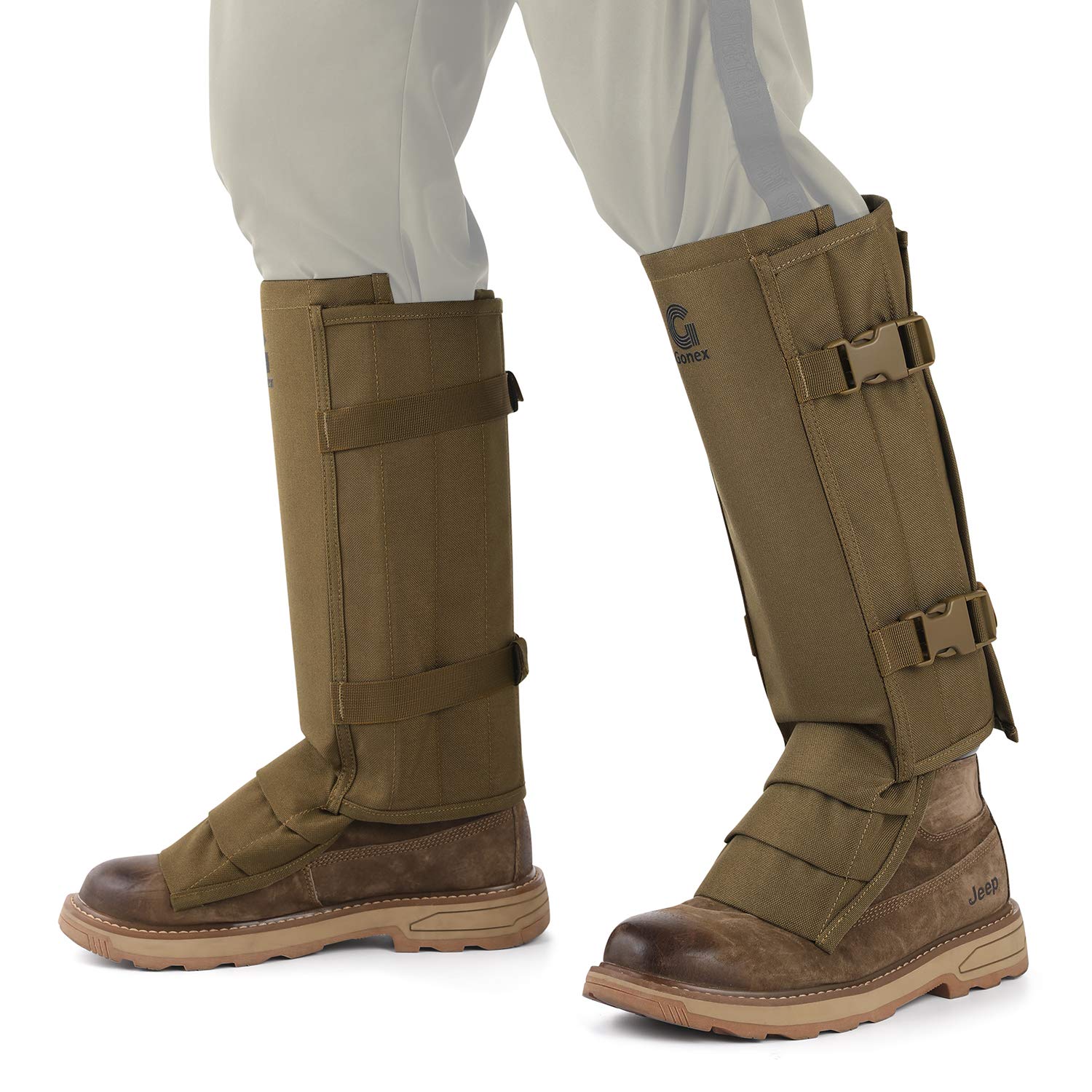 Gonex Snake Gaiters | Snake Proof Chaps for Hunting and Hiking