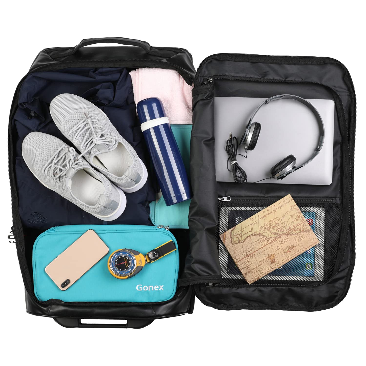 Gonex 25" Rolling Duffle Bags | 70L Wheeled Travel Duffel Luggage